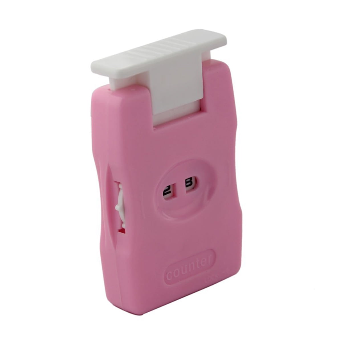 OUNONA Pink Manual Counter Button Knitting Stitch Row Tool for Counting ...