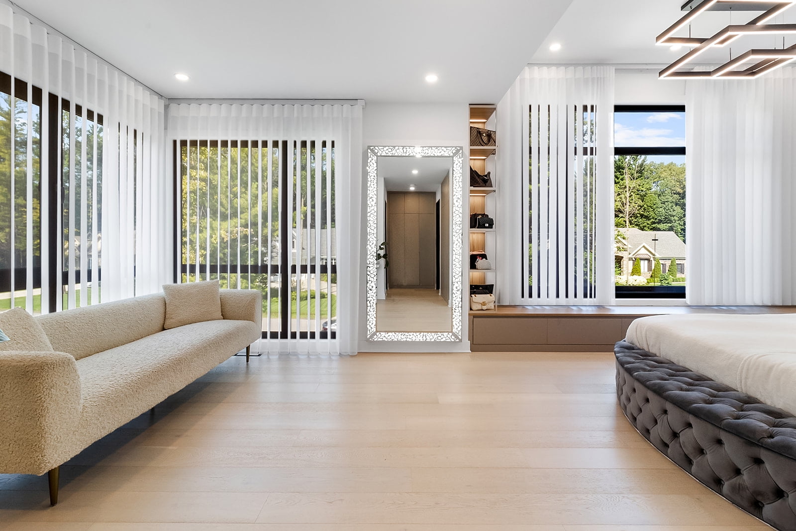 Manual Custom Sheer Vertical Curtains with the Versatility of Blinds ...