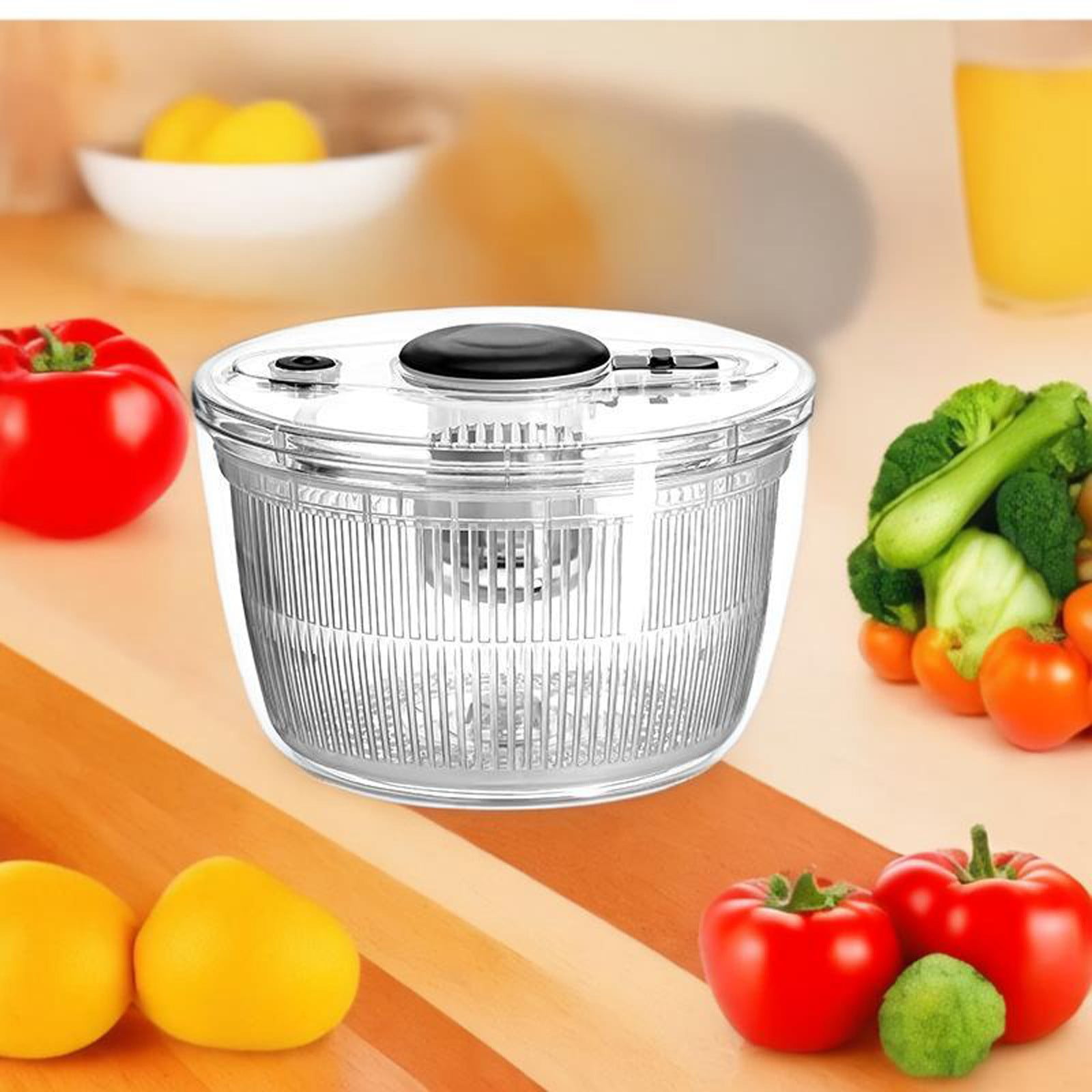 Manual Dehydrator, 5L Compact Vegetable Fruit Dryer, Efficient One-Hand ...