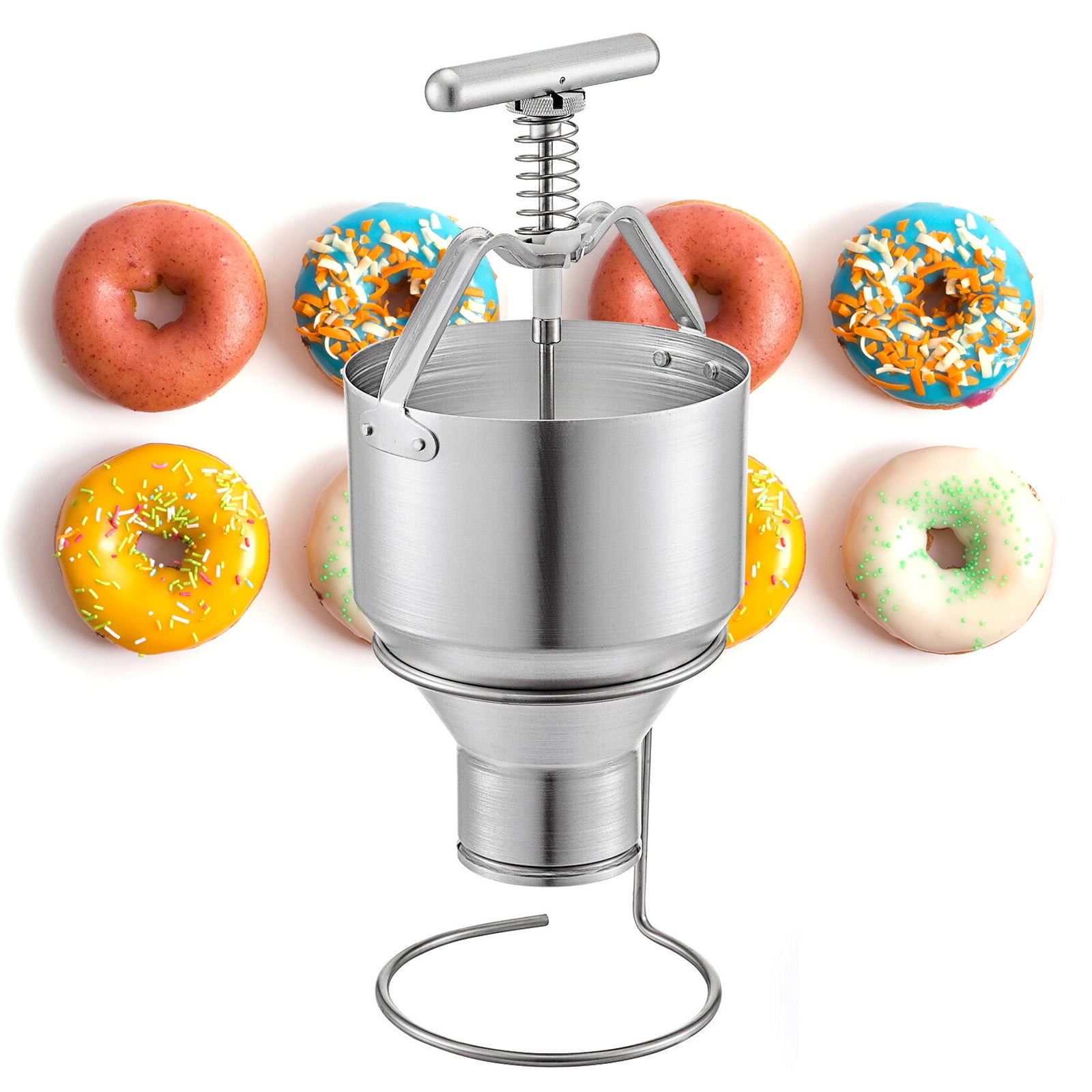 Manual Donut Depositor with Adjustable Thickness – 1.32Gal Food-Grade ...
