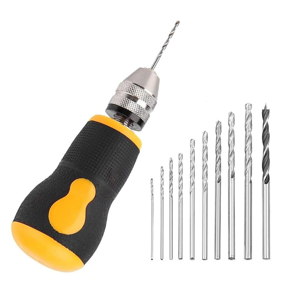 Manual Drill Mini Hand Drill Tool Portable Tool Set Small Hand Drill ...
