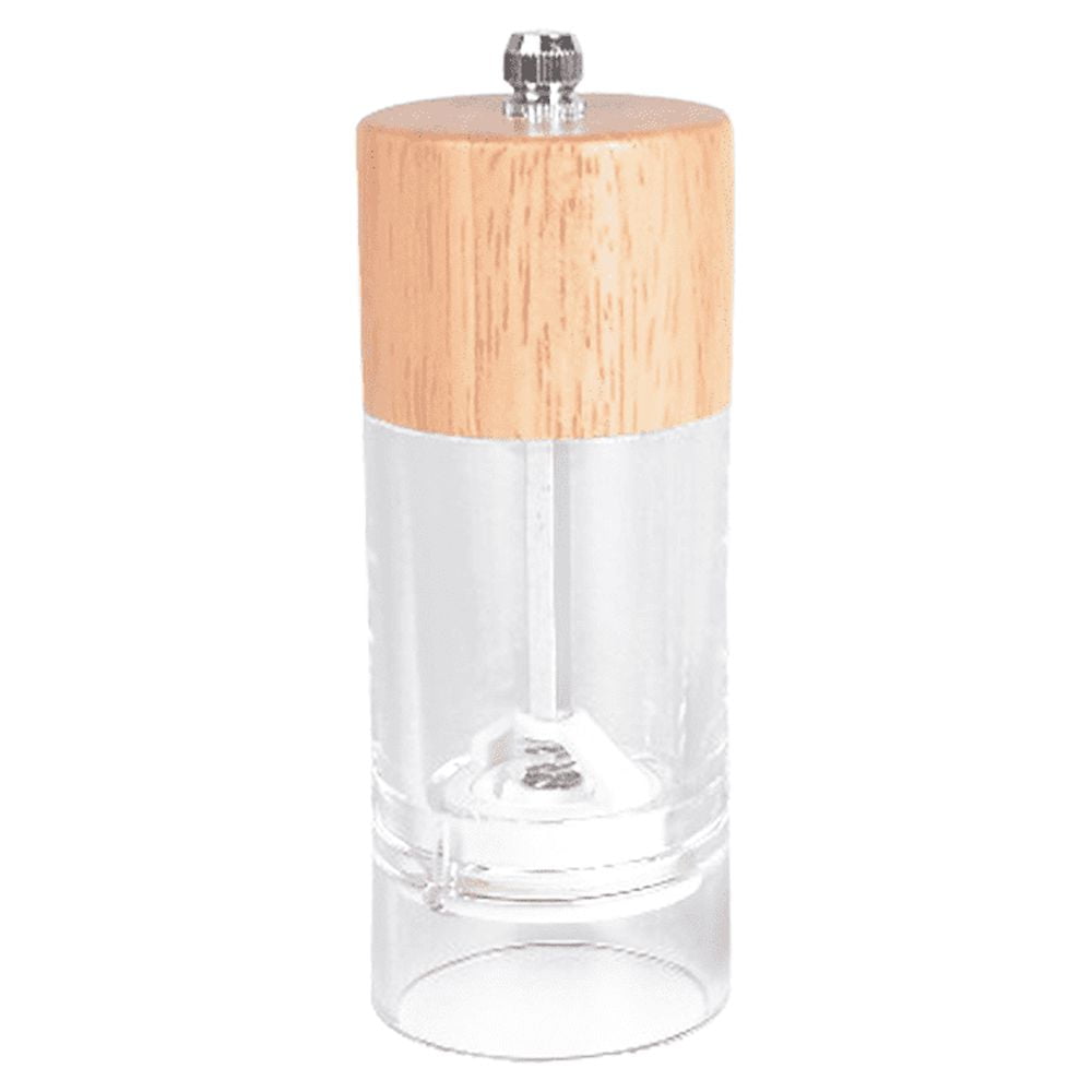 Manual Dry Salt Mill - Transparent Adjustable Grinder - Acrylic and ...