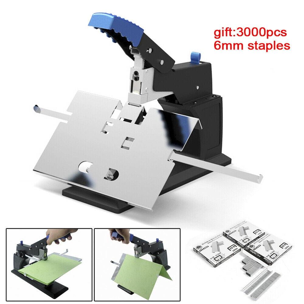 Manual Dual Flat and Saddle Stapler Stitcher Heavy Duty Binding Machine ...