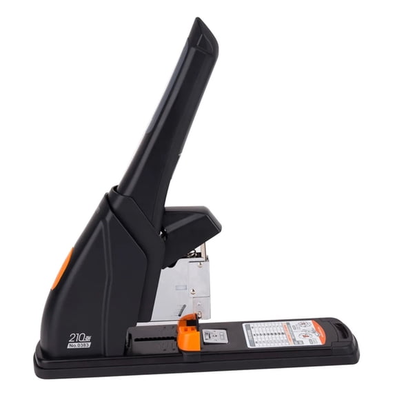 Manual Effortless Stapler Big Size Thick 210 Sheets Binding Finance ...