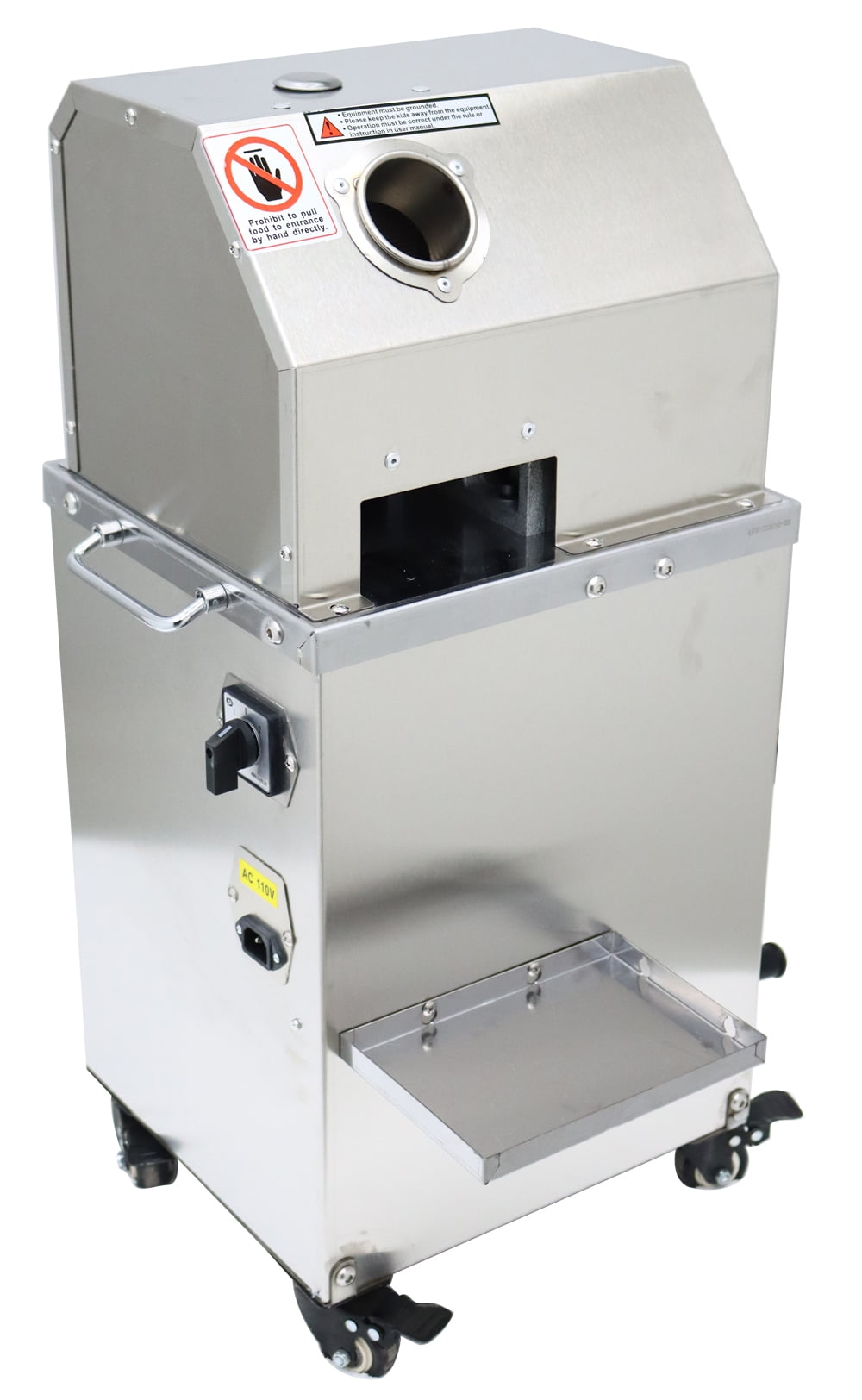 Manual/Electric 2-mode Sugarcane Juicer 3 Roller Sugar Cane Machine ...