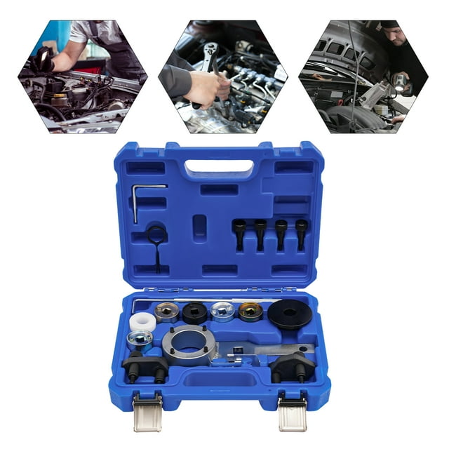 Manual Engine Timing Chain Camshaft Lock Tool Kit Engine Crankshaft ...