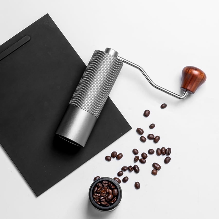 Manual Espresso Grinder Capacity 25g with CNC Stainless Steel Conical ...
