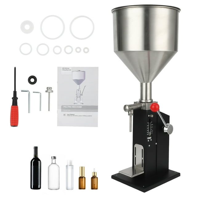 Manual Filling Machine Filling 5-55ml With Bracket Bottler Filler For Liquid and Paste A03 Pro ...