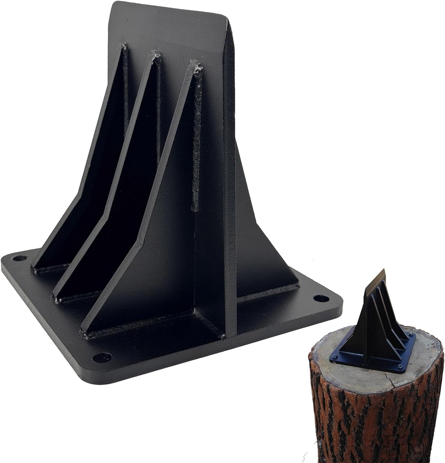 Manual Firewood Kindling Splitter, Mid-Size Wood Splitting Wedge Tool ...