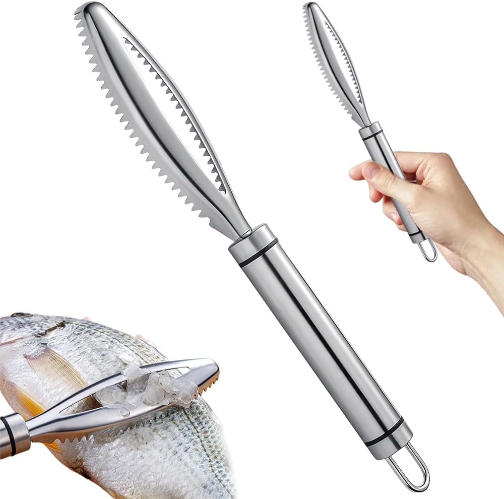 Manual Fish Scraping Kitchen Tools, 2025 New Multifunctional Stainless ...
