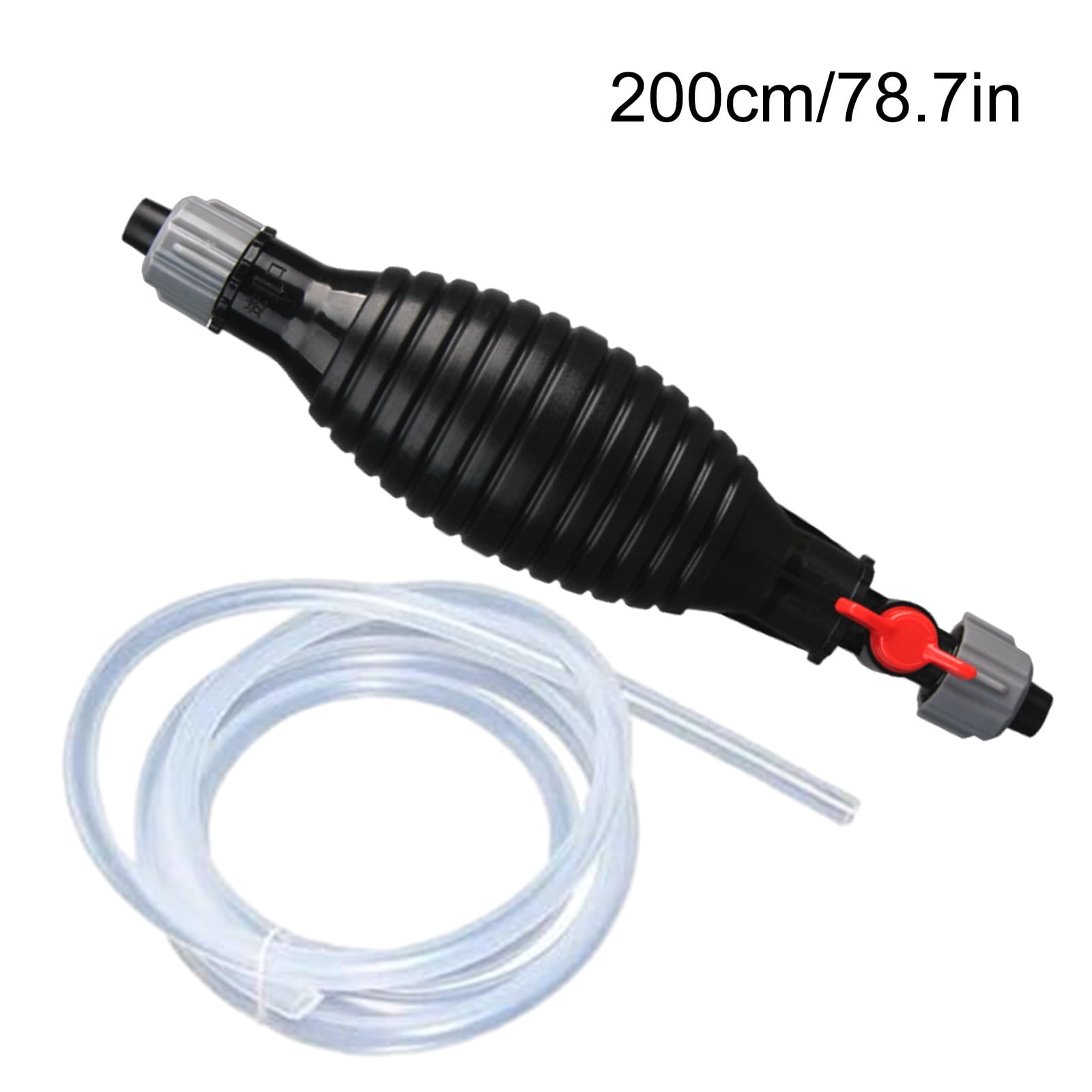 Manual Fluid Transfer Pump, Portable Siphon Hand Pump for Gasoline Oil ...