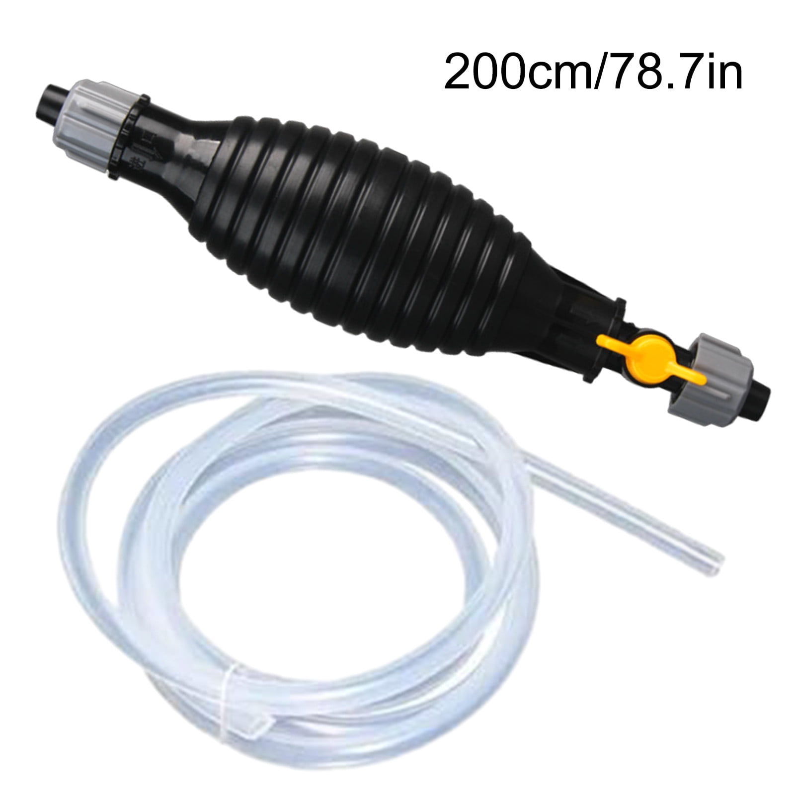 Manual Fluid Transfer Pump, Portable Siphon Hand Pump for Gasoline Oil ...
