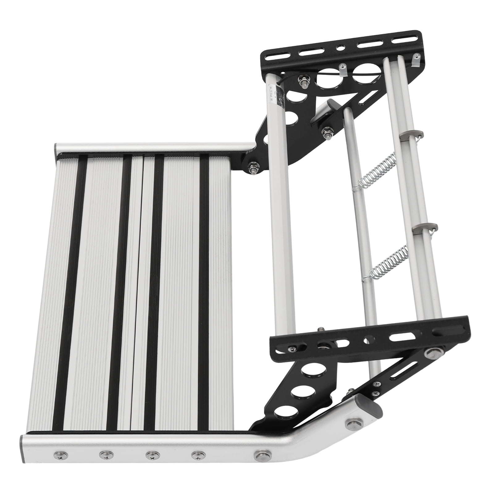 Manual Folding RV Step with Light Aluminum Alloy 17" Anti-Slip RV Entry ...