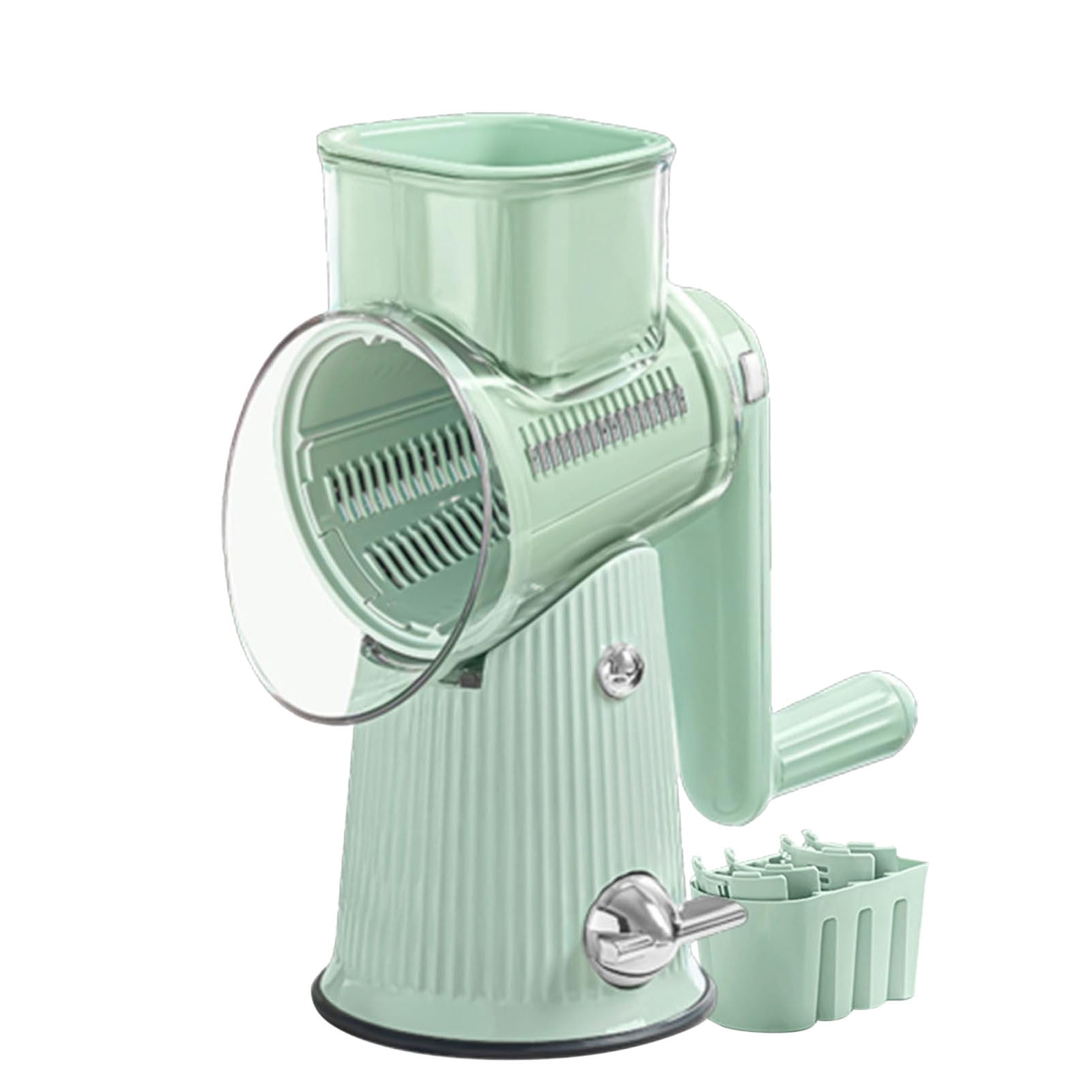 Manual Food Chopper Vegetable Chopper Handheld Tomato Strainer Easier Liner Lap Grinder Glass