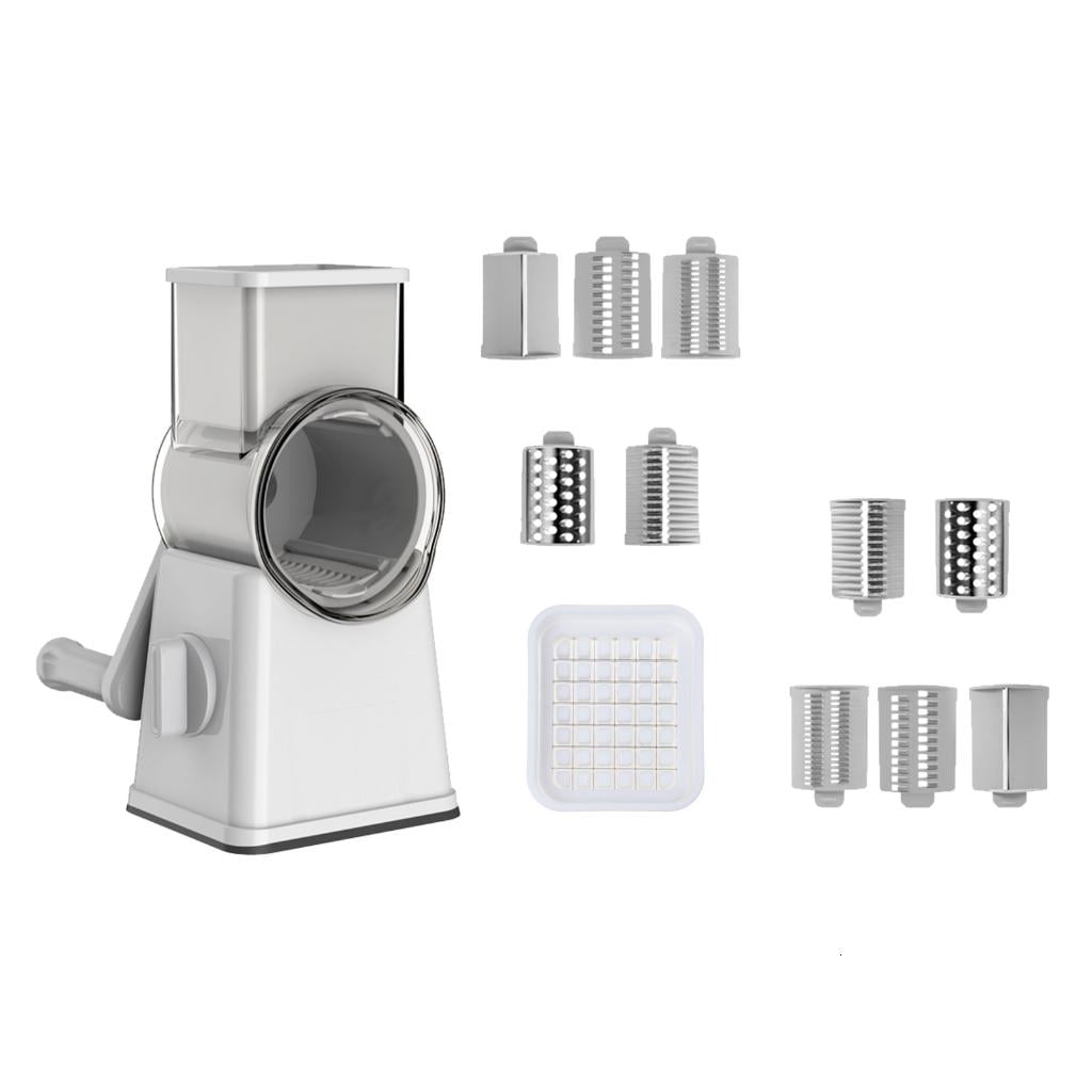 Manual Food Processor Slicers With Safety Nonslip Base And Ergonomic ...