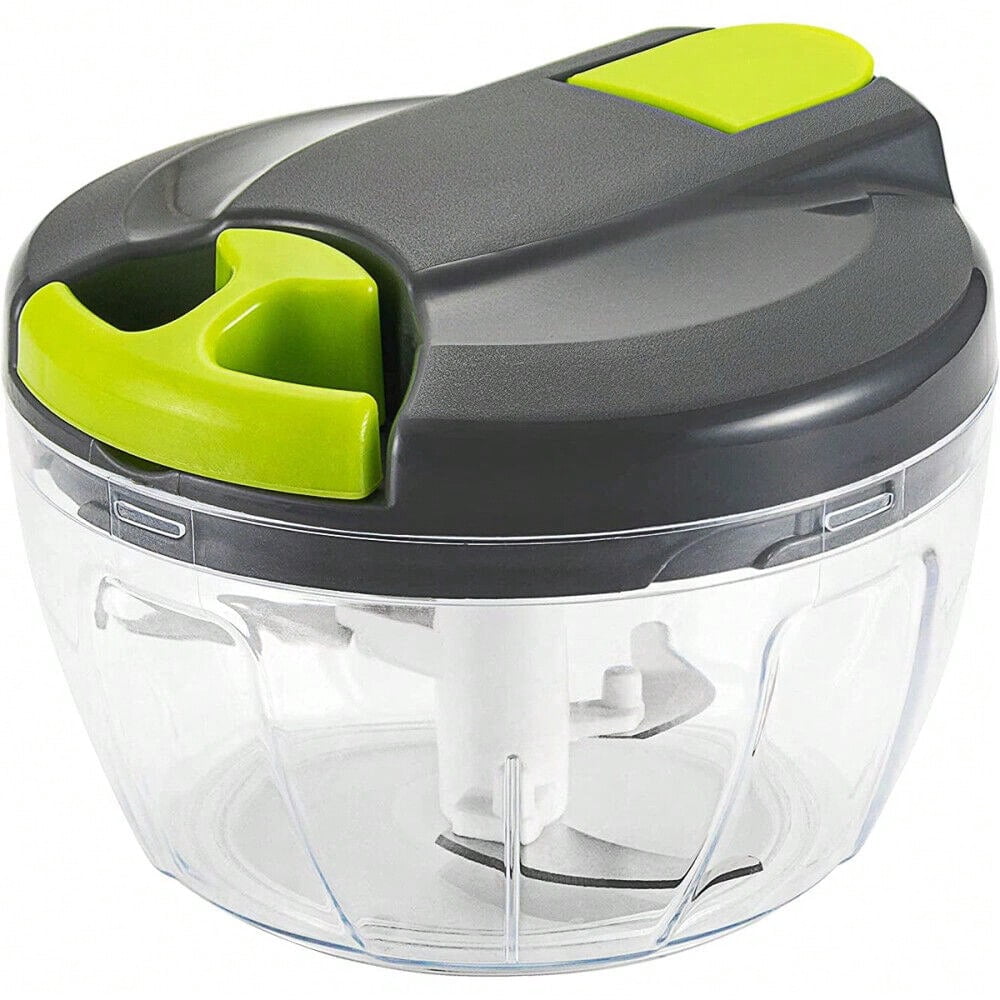 Manual Food Processor Vegetable Chopper, Hand Pull String Chopper ...