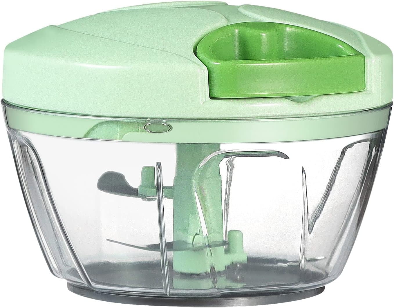Manual Food Processor Vegetable Chopper, Portable Hand Pull String ...