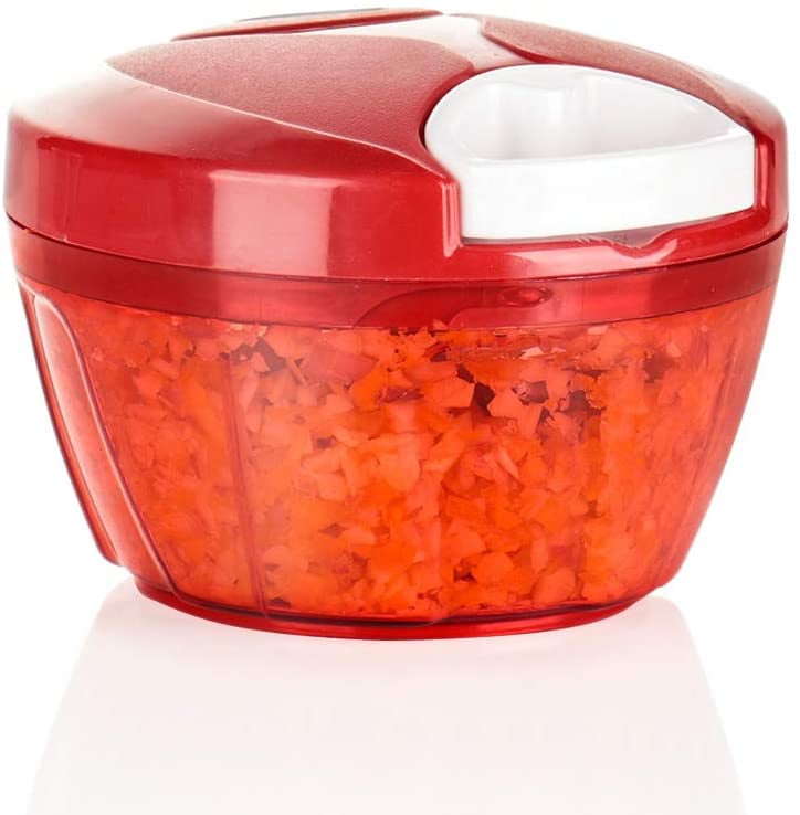 Manual Food Processor Vegetable Chopper, Portable Hand Pull String ...