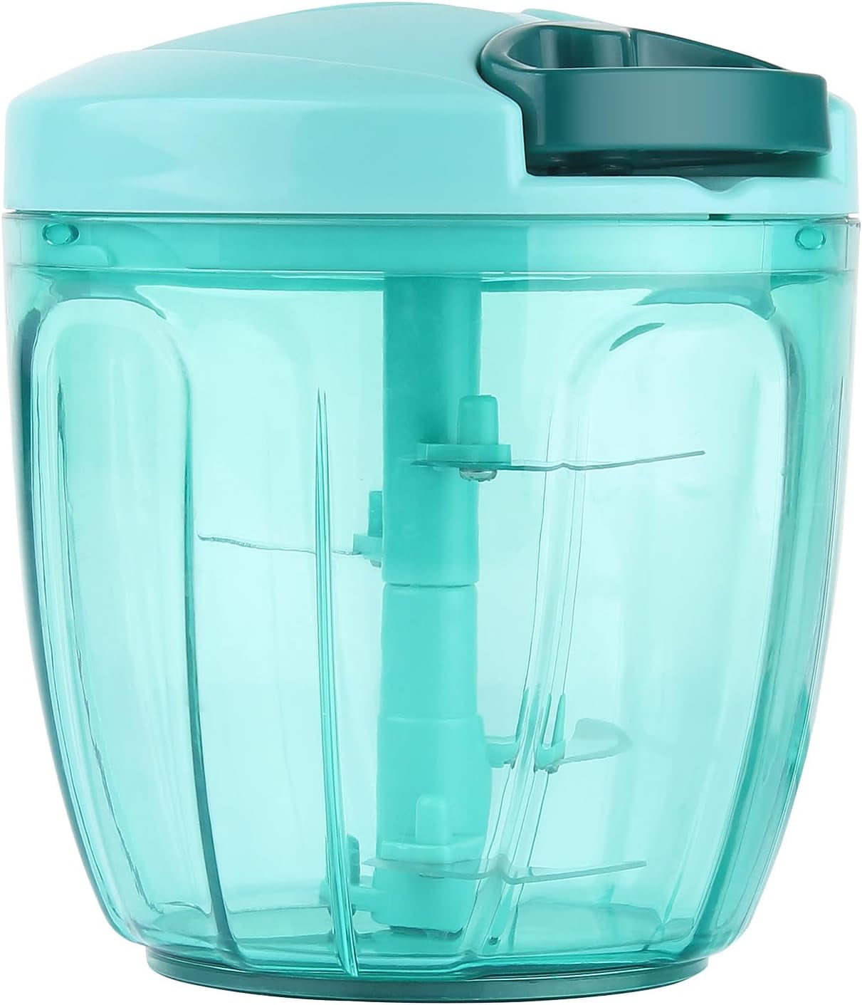 Manual Food Processor Vegetable Chopper, Portable Hand Pull String ...