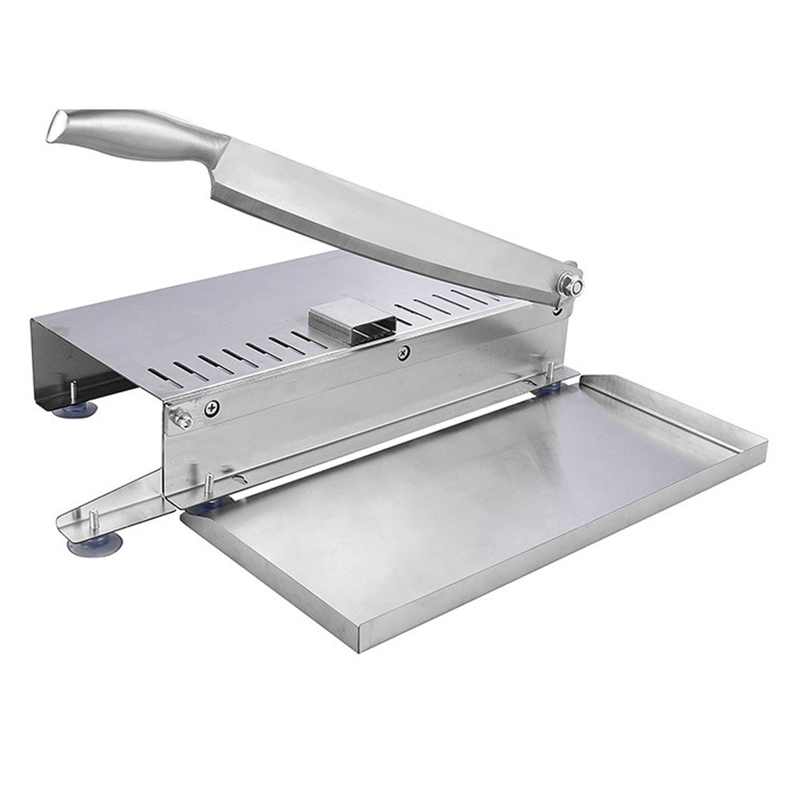 Manual Frozen Meat Slicer, Stainless Steel Meat Cleavers for Beef ...