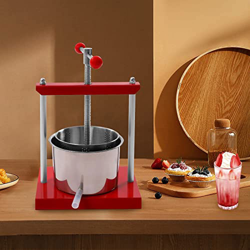 Manual Fruit Wine Press, Cheese Tincture Herb Fruit Wine Press, T ...