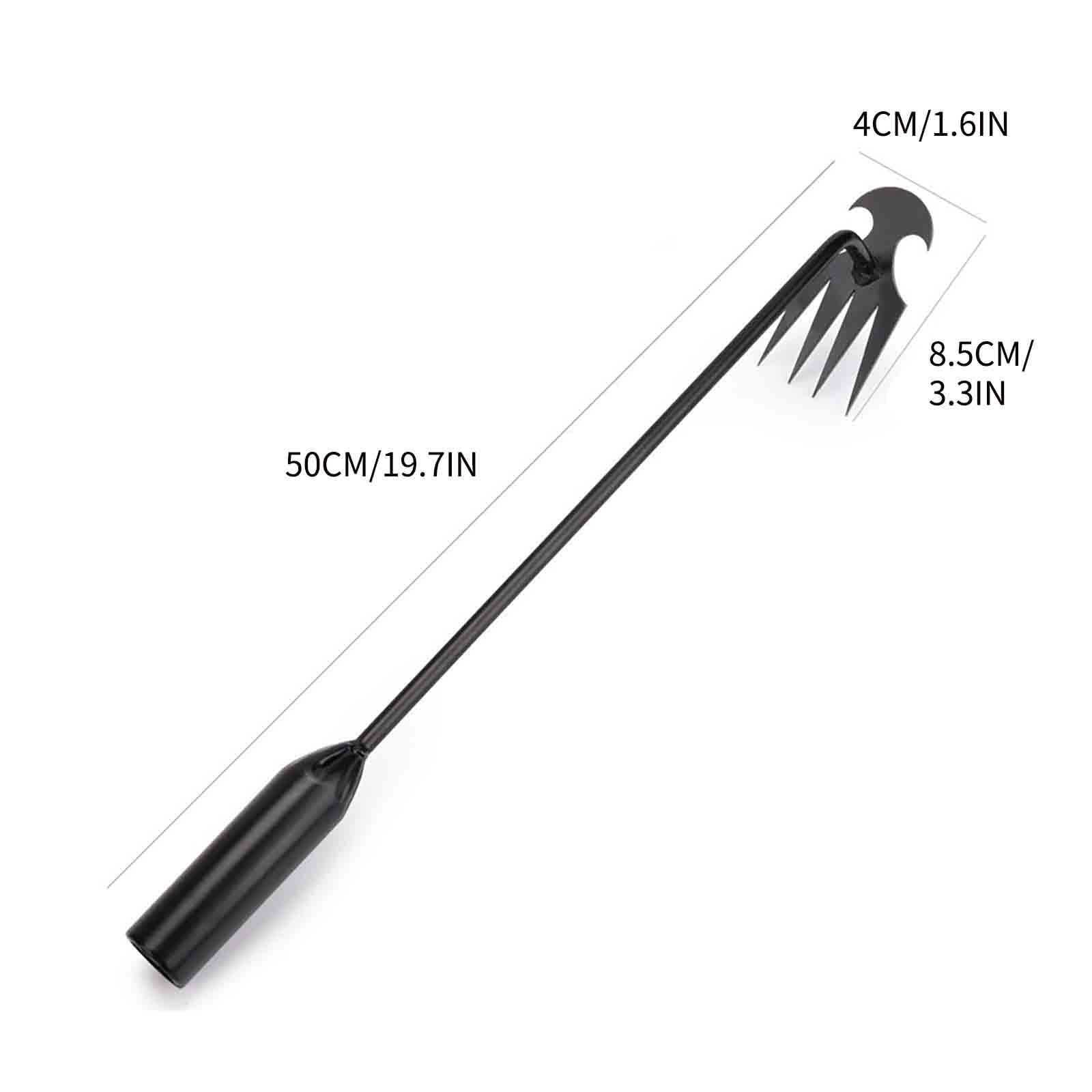 Manual Garden Weeding Tool | Heavy-Duty Iron Scarifier | Crescent Shape ...