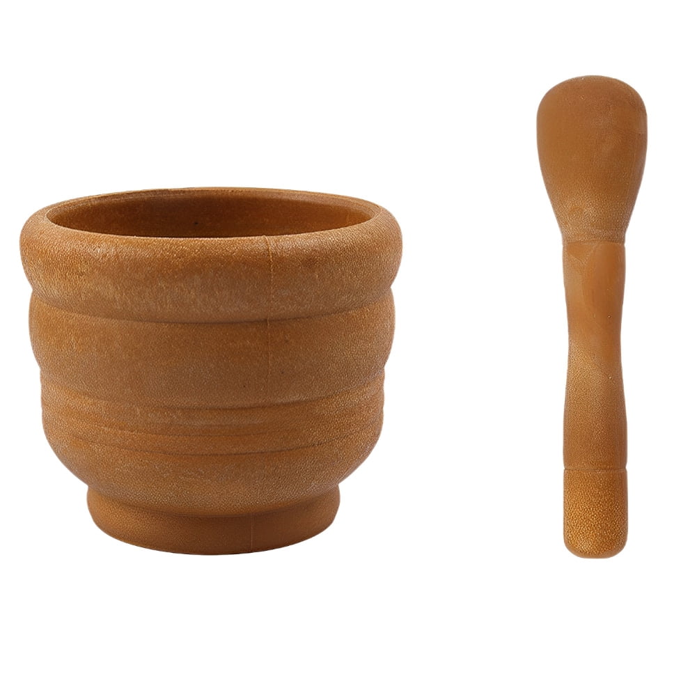 Manual Garlic Presser Kitchen Garlic Mortar Pepper Pounder Pestle and ...