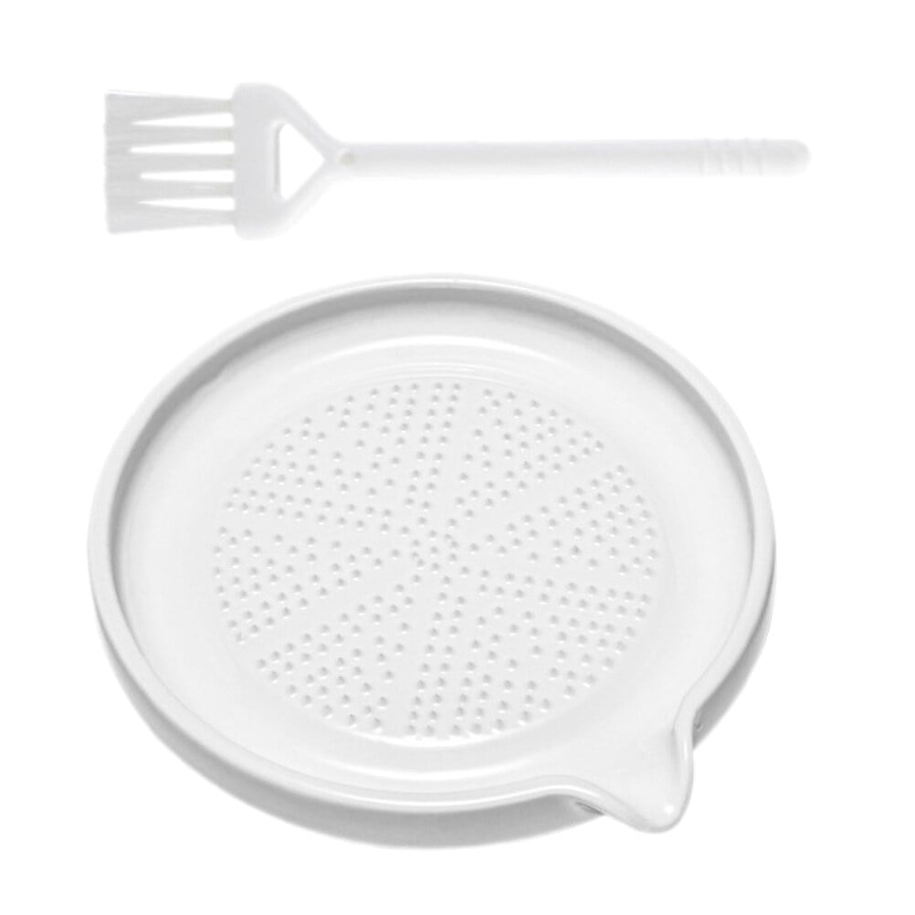 Manual Ginger Porcelain Grater Plate Garlic Grinding Tool for ...