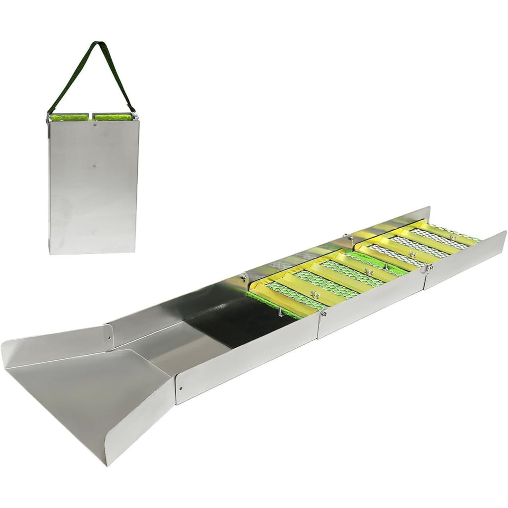 Manual Gold Panning Sluice Box For Gravities Separation Efficient Gold ...