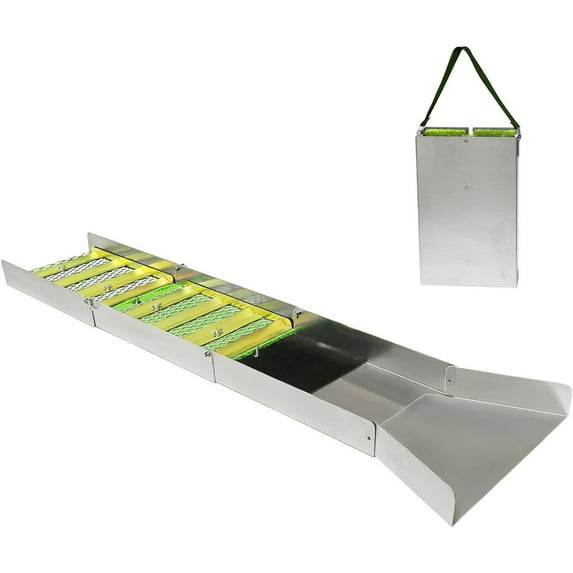 Manual Gold Recovery Sluice Box For Gravities Separation Gold Recovery ...