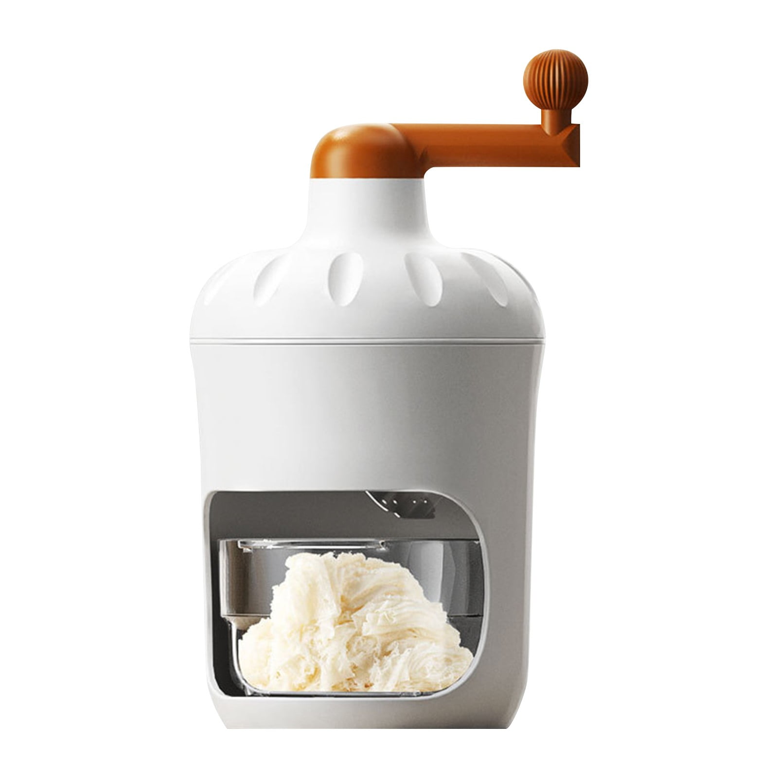 Manual Hand Crank Ice Crusher, Mini Ice Shaver Portable Manual Hand ...
