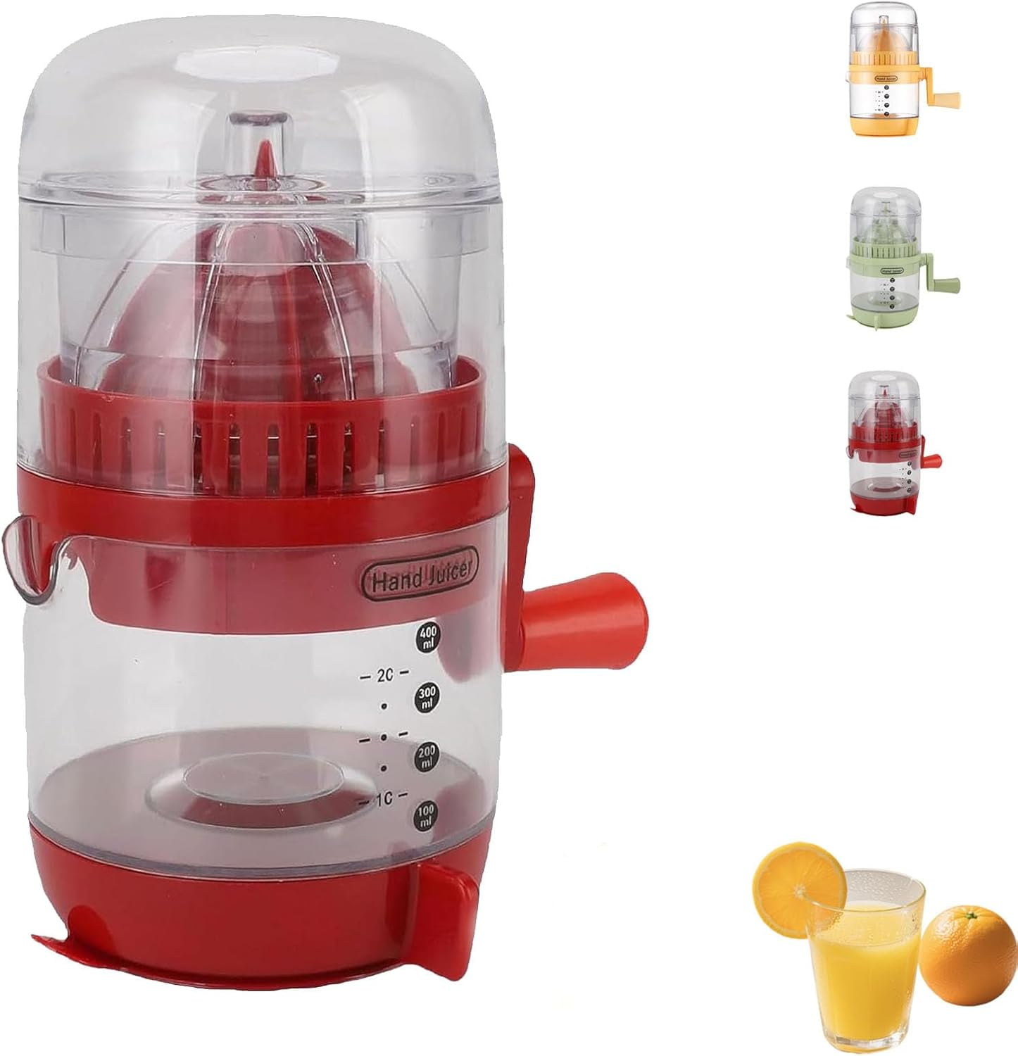 Manual Hand Crank Juicer - Portable Orange Squeezer Manual For Oranges ...