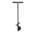 Post Hole Digger Manual Earth Auger Fence Post Soil Digger Spiral Drill ...