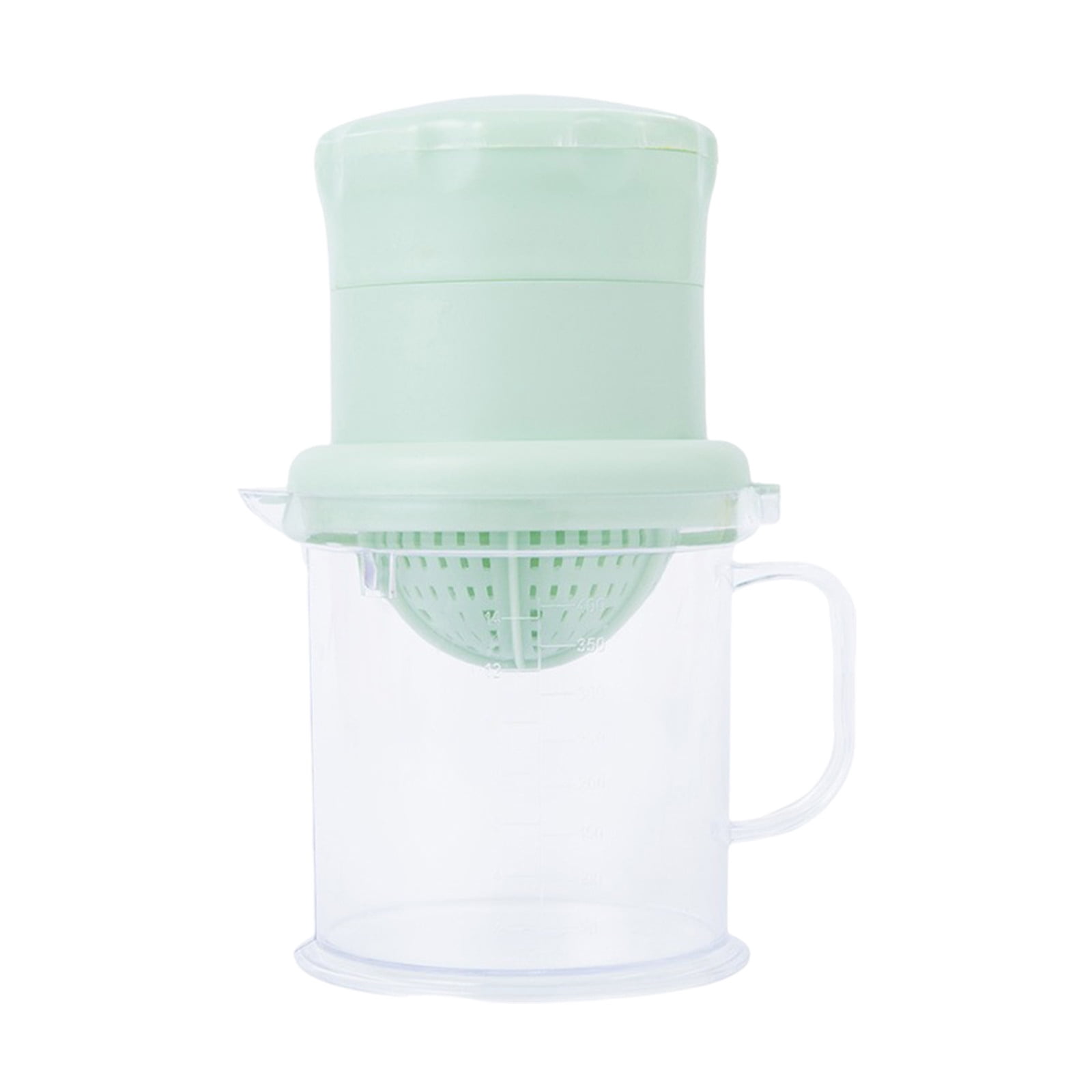 Manual Hand Juicer Squeezer with Integrated Measuring Cup and Removable ...