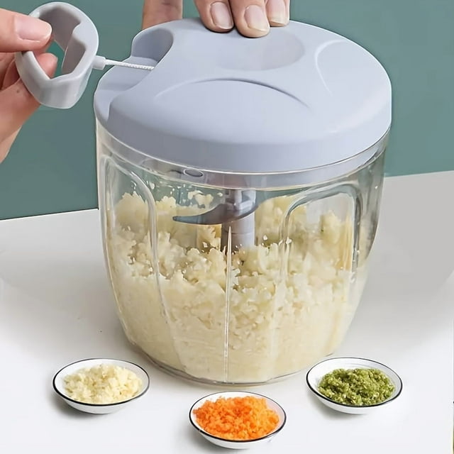 Manual Hand-Pull Kitchen Chopper: Multifunctional Food Chopper for ...