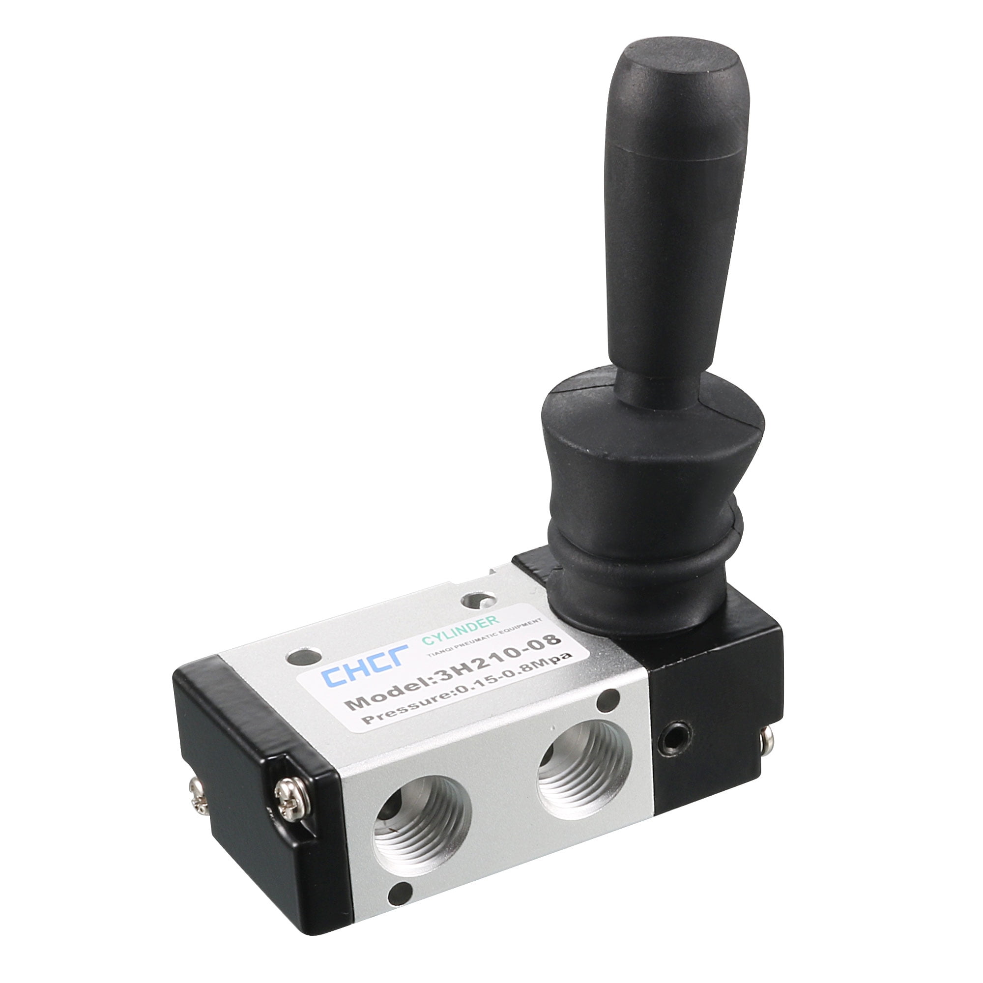 Manual Hand Pull Solenoid Valve 2 Position 3 Way 1/4" PT Thread Air Hand Lever Operated Valve ...