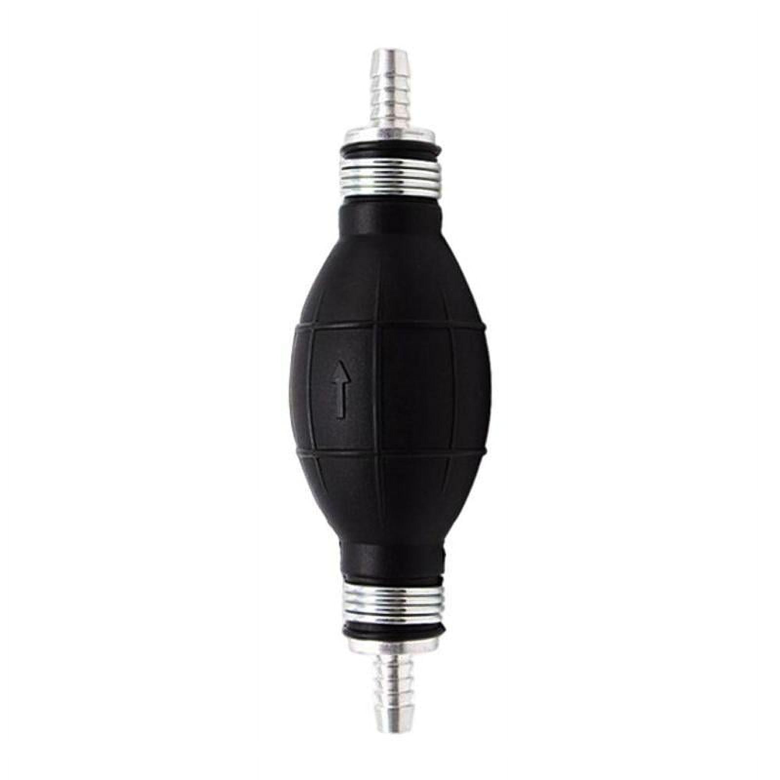 Manual Hand Siphon Pump Petrol Diesel Water Oil Fuel Transfer Easy Use ...