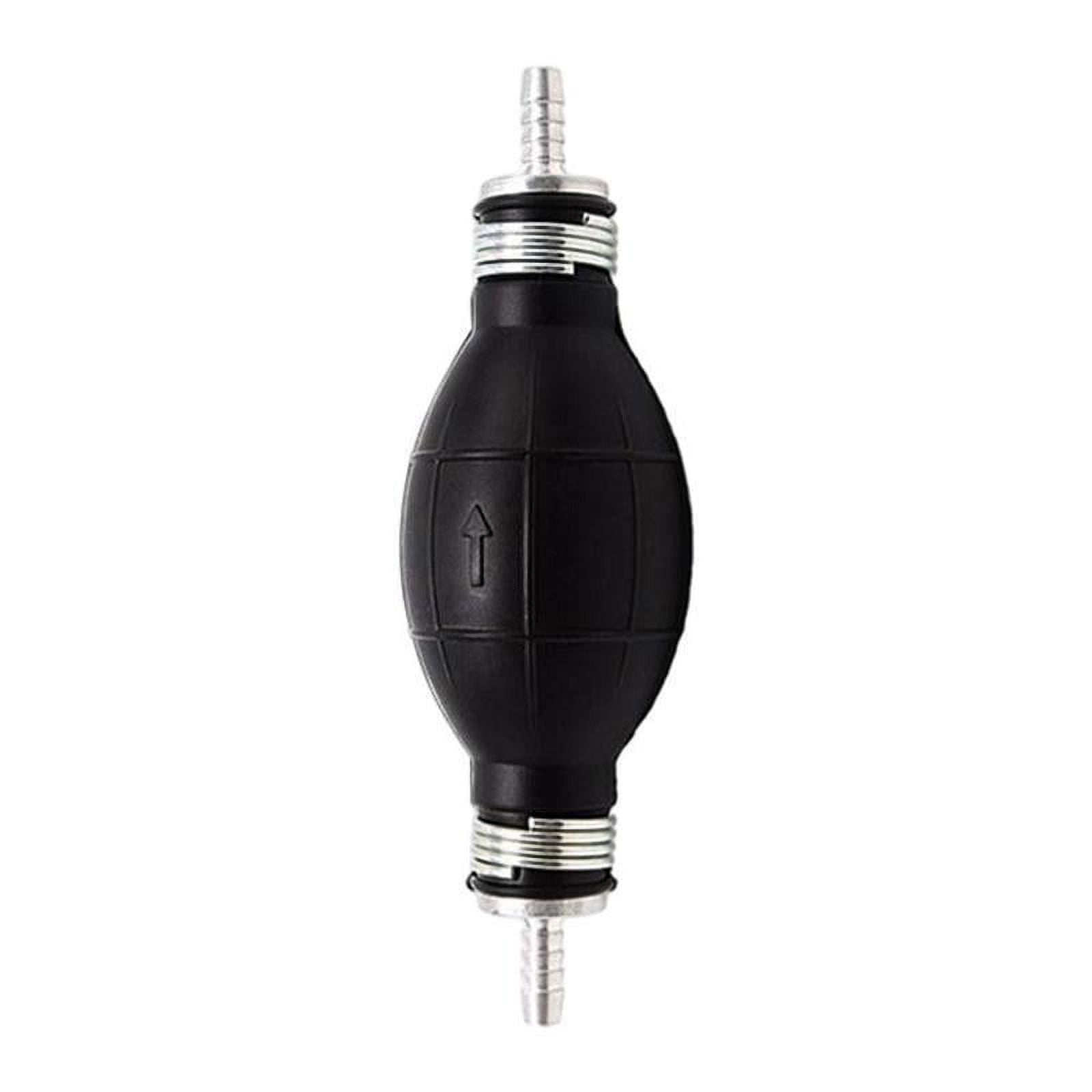 Manual Hand Siphon Pump Petrol Diesel Water Oil Fuel Transfer Easy Use ...