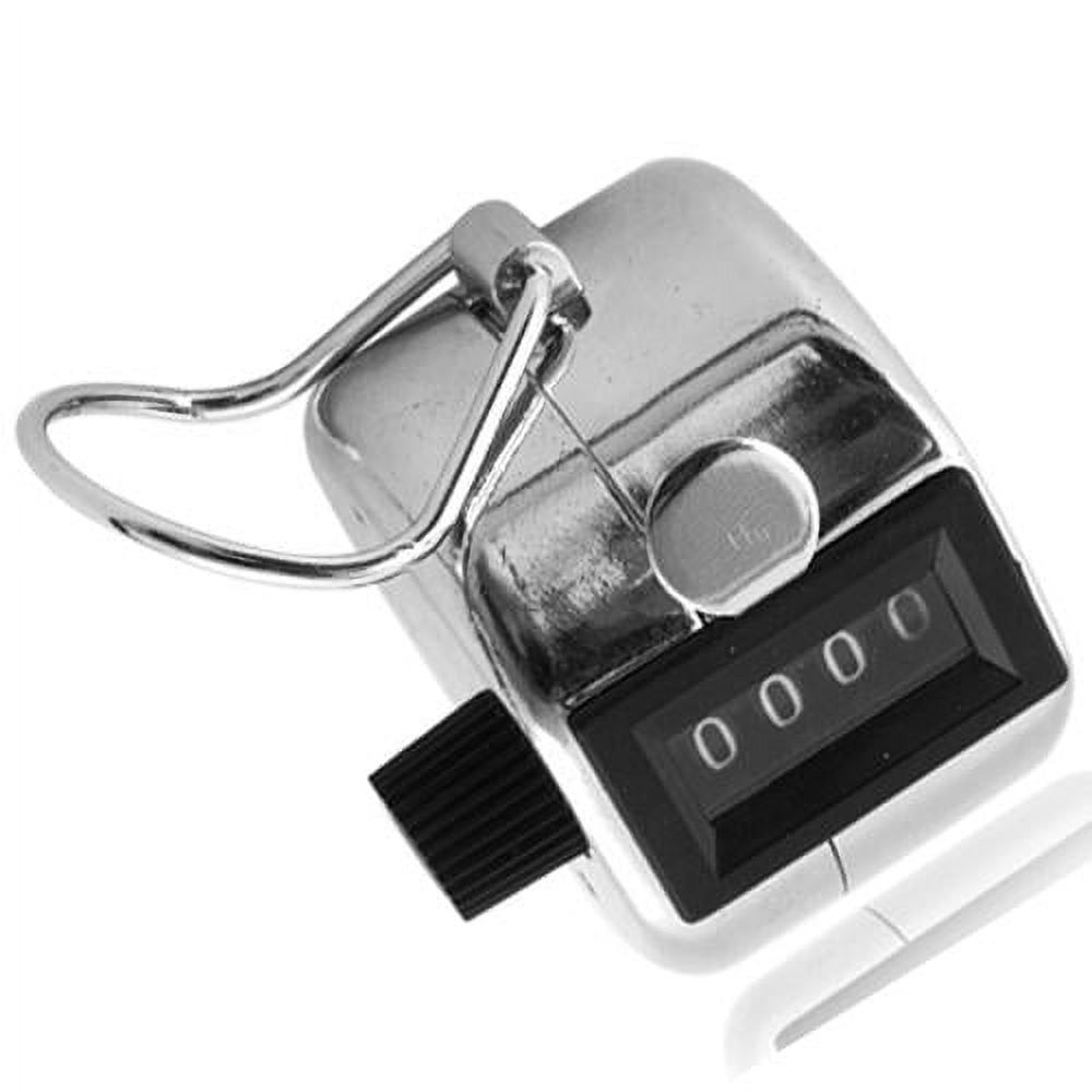 Manual Hand Tally Palm Clicker Counter 9999 Max 4-Digit Click Push ...