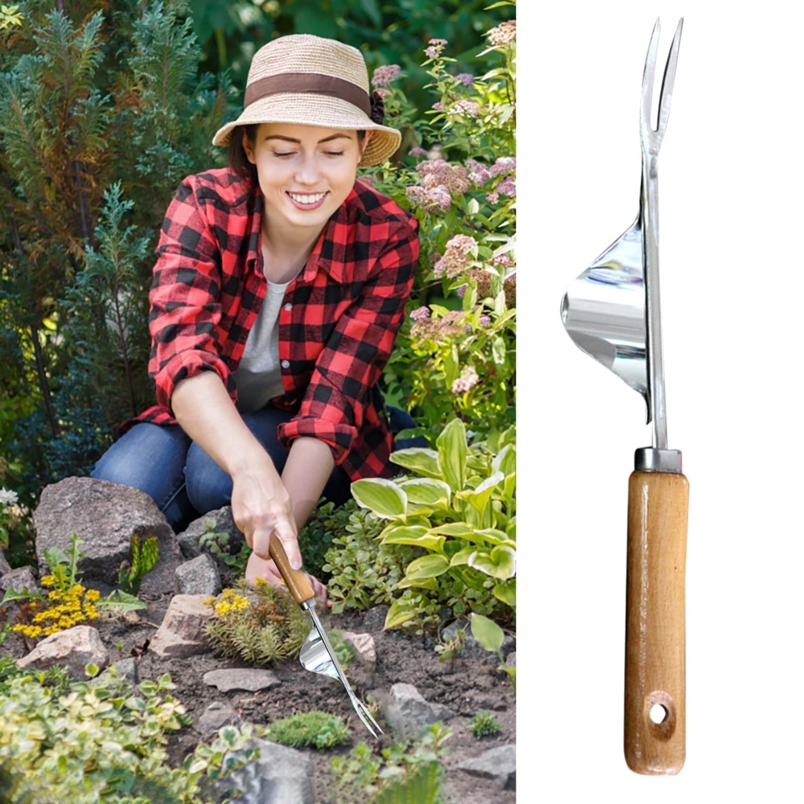 Manual Hand Weeder - Bend-Proof Leverage Base for Super Easy Weed ...