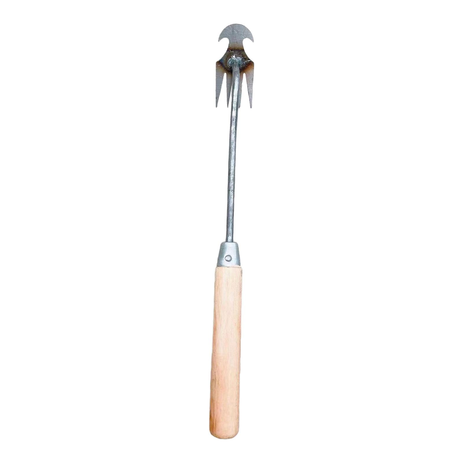 Manual Hand Weeder Tool Uprooting Weeding Tool with Long Handle Garden ...