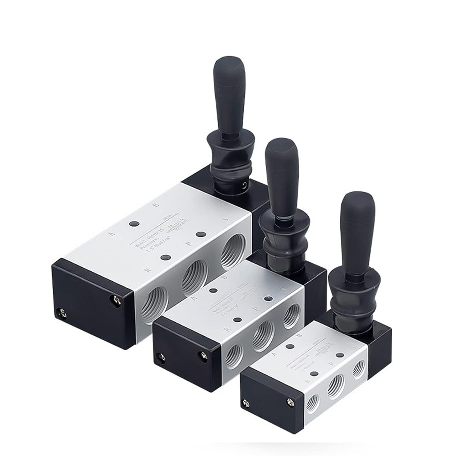 Manual Handle Wrench Air Valve Switch 4H210-08 4H310-10 4H410-15 Pneumatic Control 2 Position 5 ...