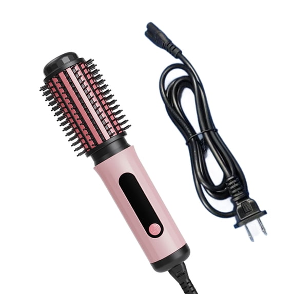 Manual Heat Curlingstone Iron Straightener Brush Hair Friendly Plan ...