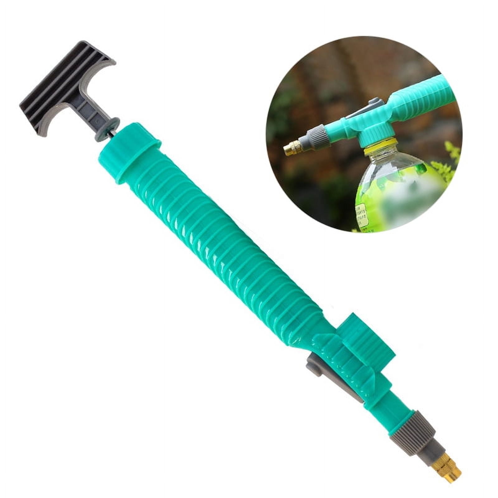 Manual High Pressure Garden Sprayer with Adjustable Nozzle and Plastic ...