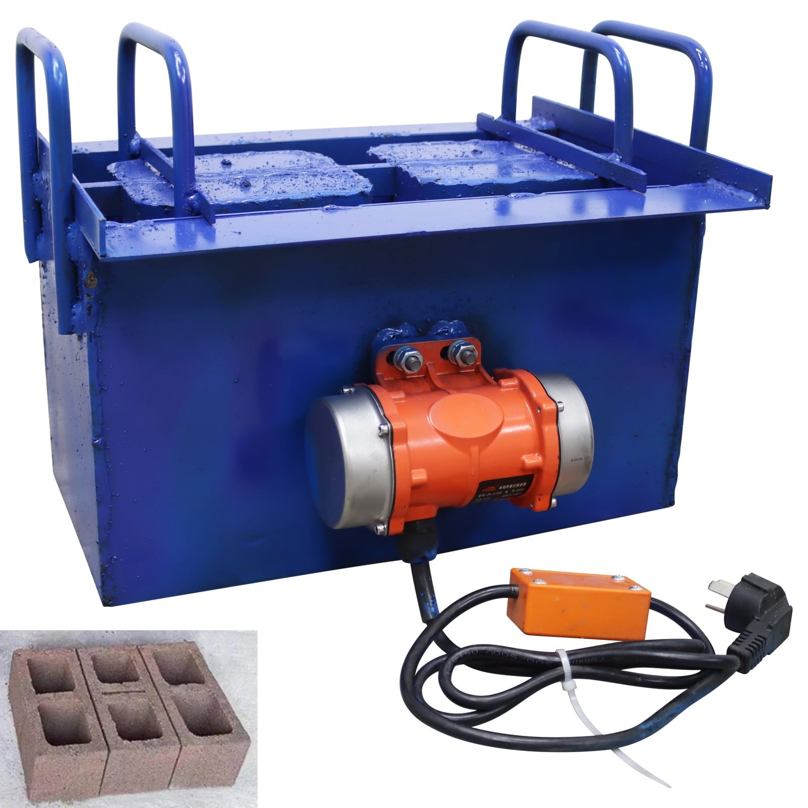 Manual Hollow Soil Block Brick Molding Machine Cement Concrete Brick ...