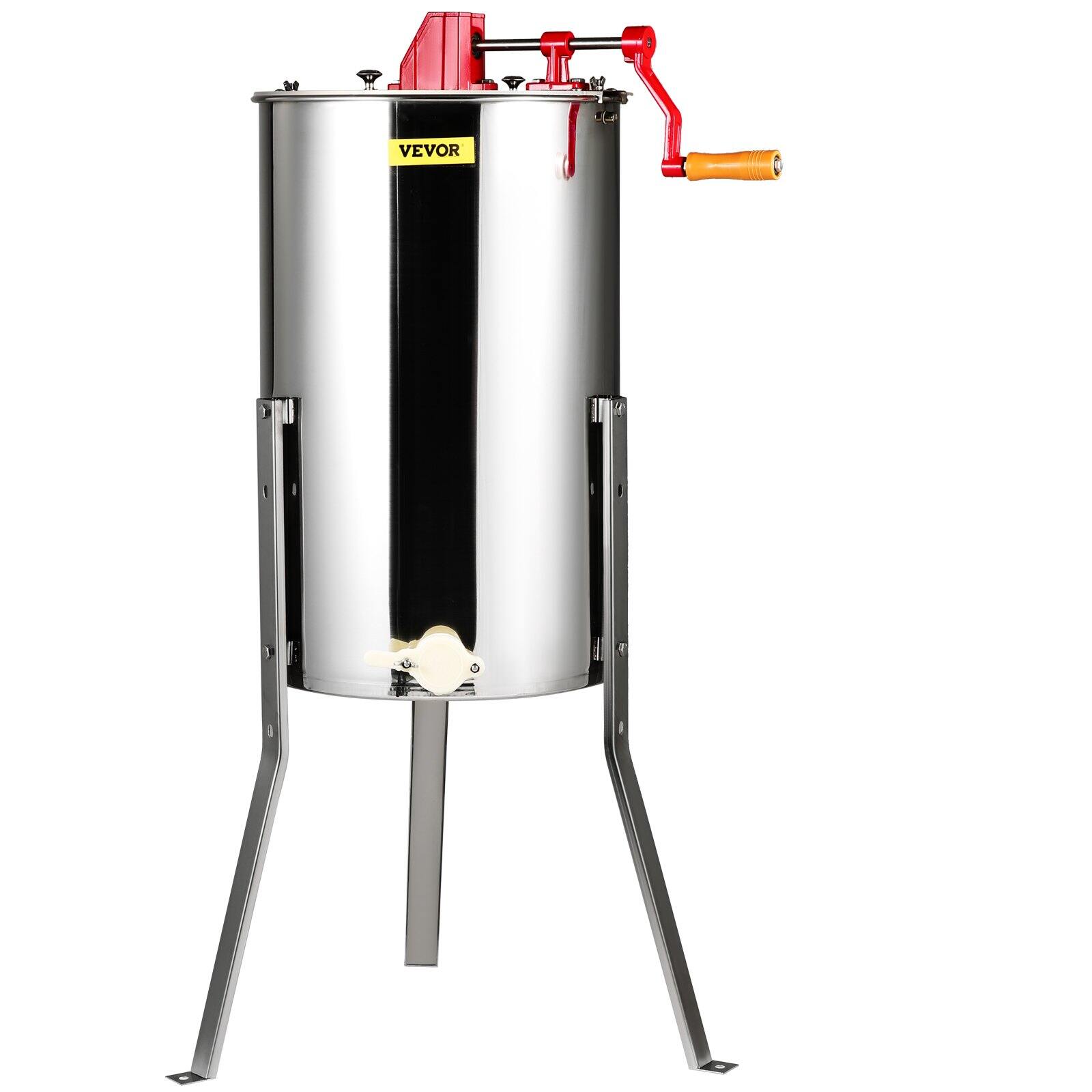 Manual Honey Extractor, 3 Frames Honey Spinner Extractor, Stainless ...