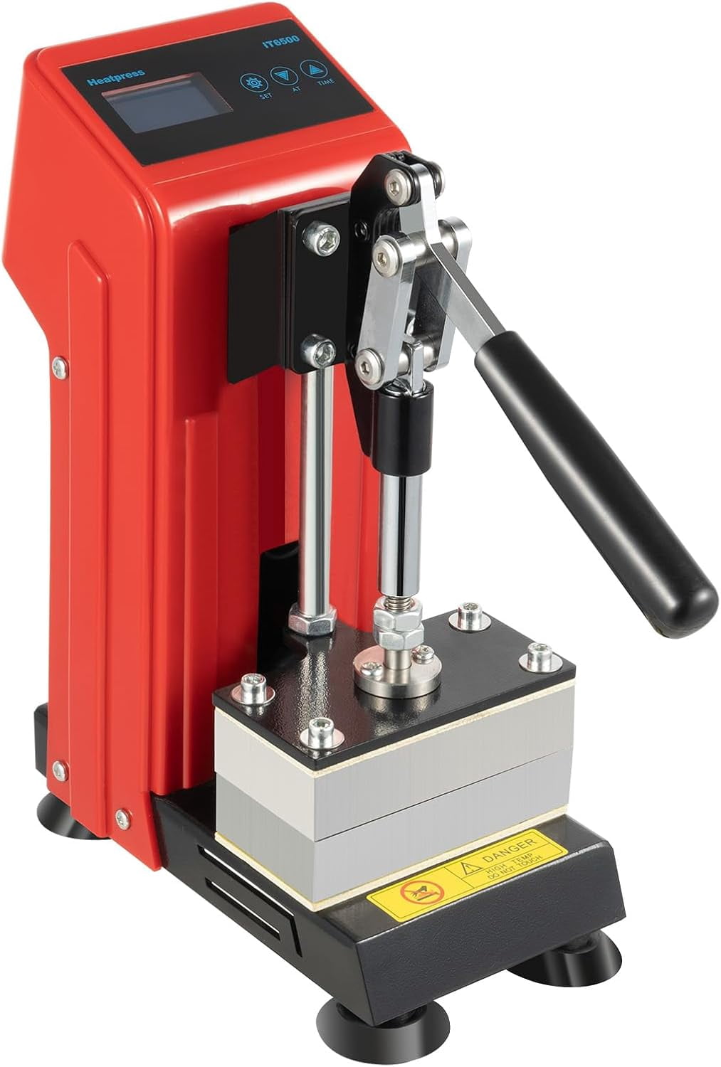 Manual Hot Press Machine, 900W Dual Plates Aluminum Heating Press ...