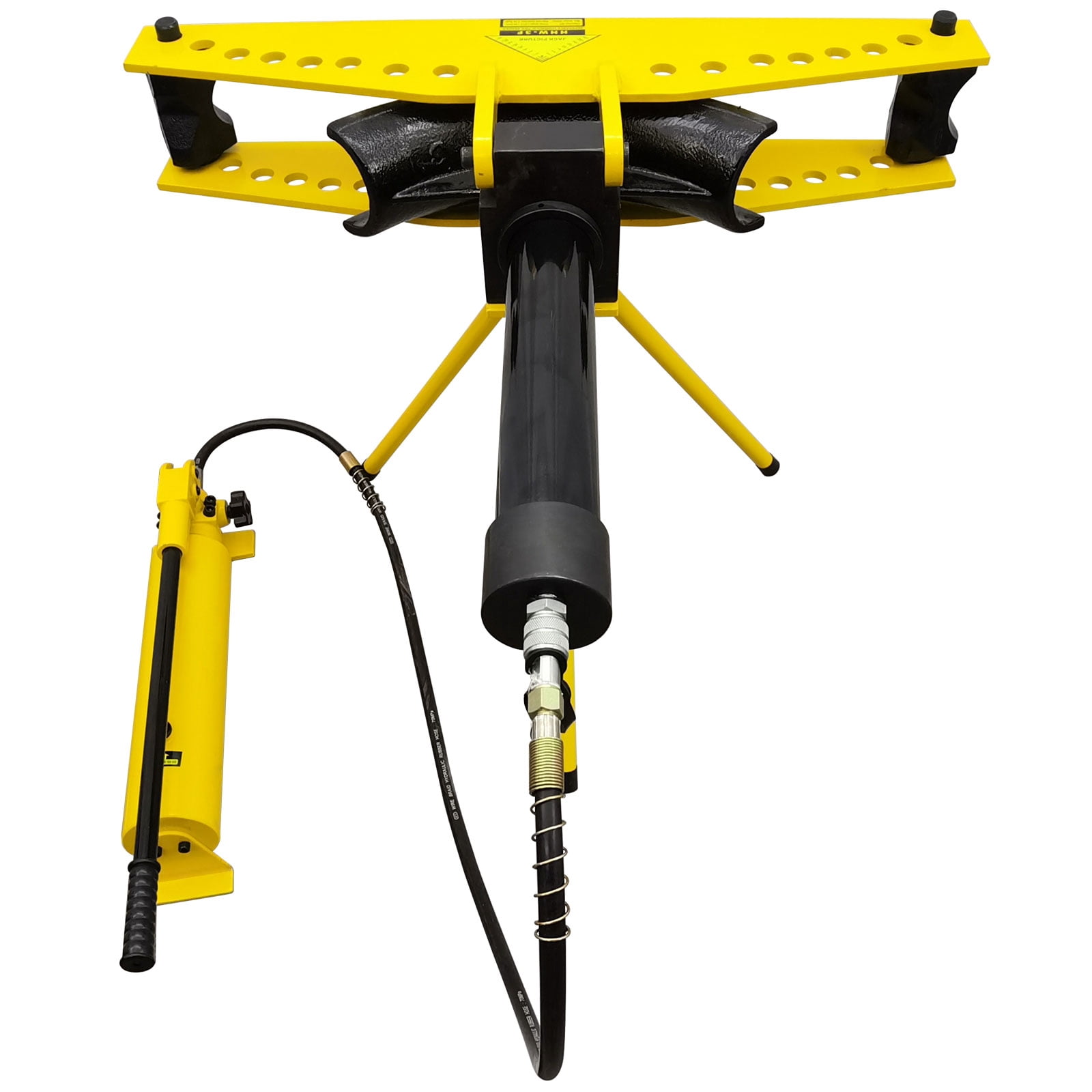 Manual Hydraulic Round Pipe Bender with Separable Pump and 1/2"-3 "Dies ...