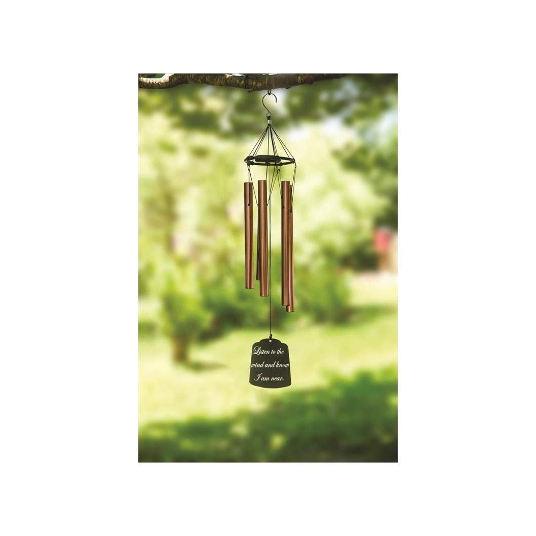 Manual IMWCLW Inspirational Wind Chime (Bronze Ring Listen to The Wind ...