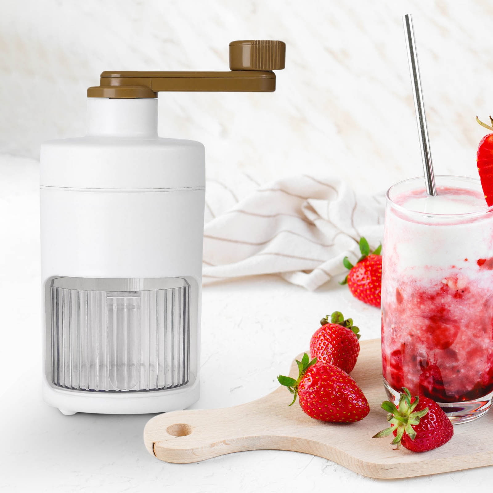 Manual Ice Shaver For Home Use, Ice Crusher Blender, Manual Ice Crusher ...
